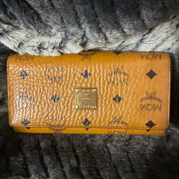 MCM | Bags | Mcm Large Wallet | Poshmark